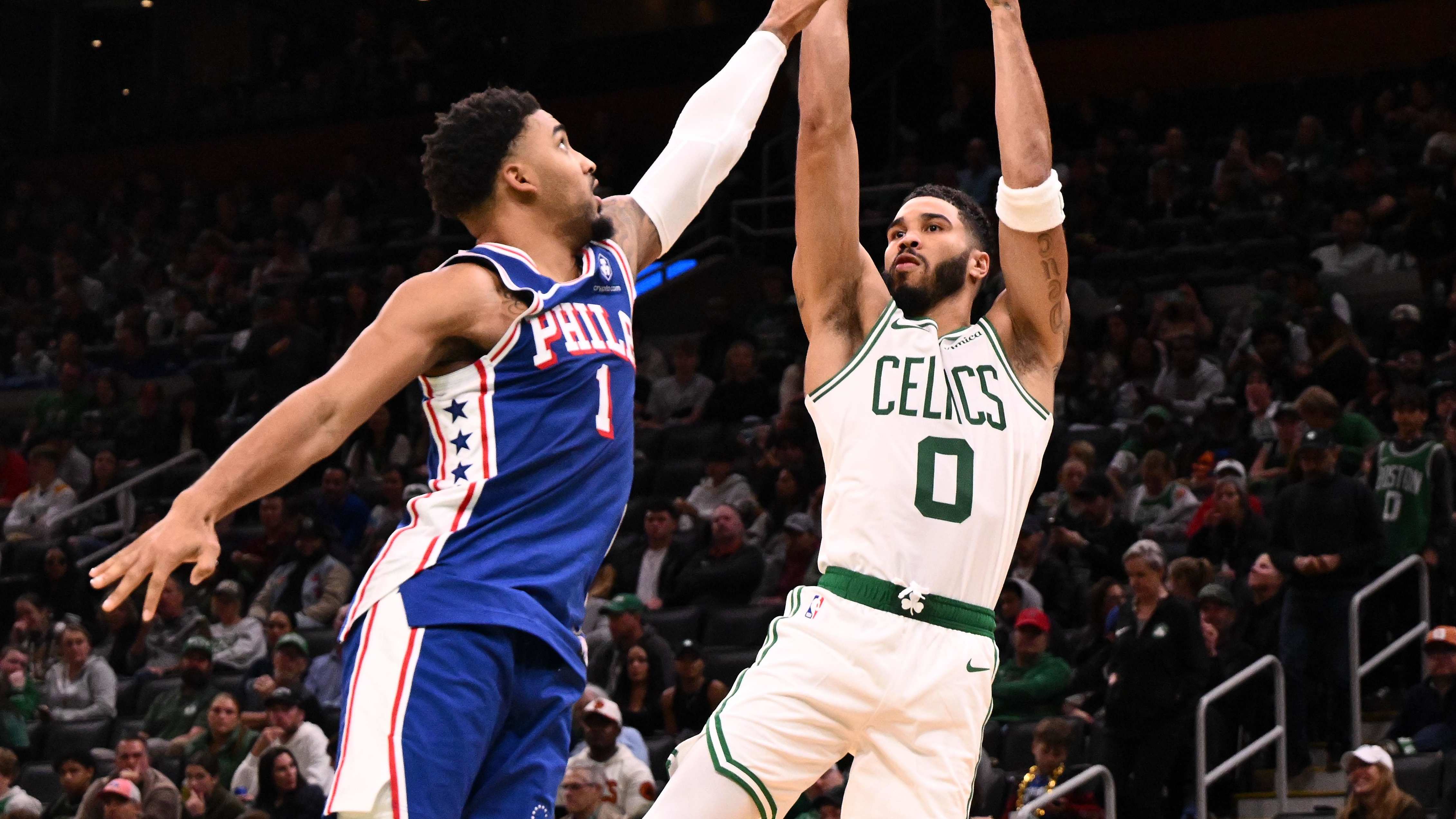 3 Studs, 3 duds from Celtics 50-point preseason win over 76ers