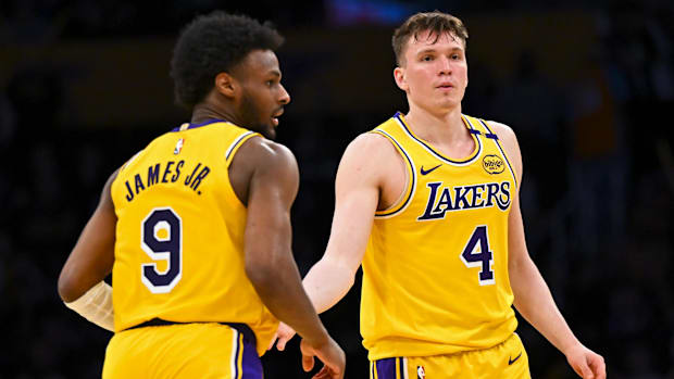LeBron James, Luka Doncic, Bronny James On Los Angeles Lakers' Injury ...