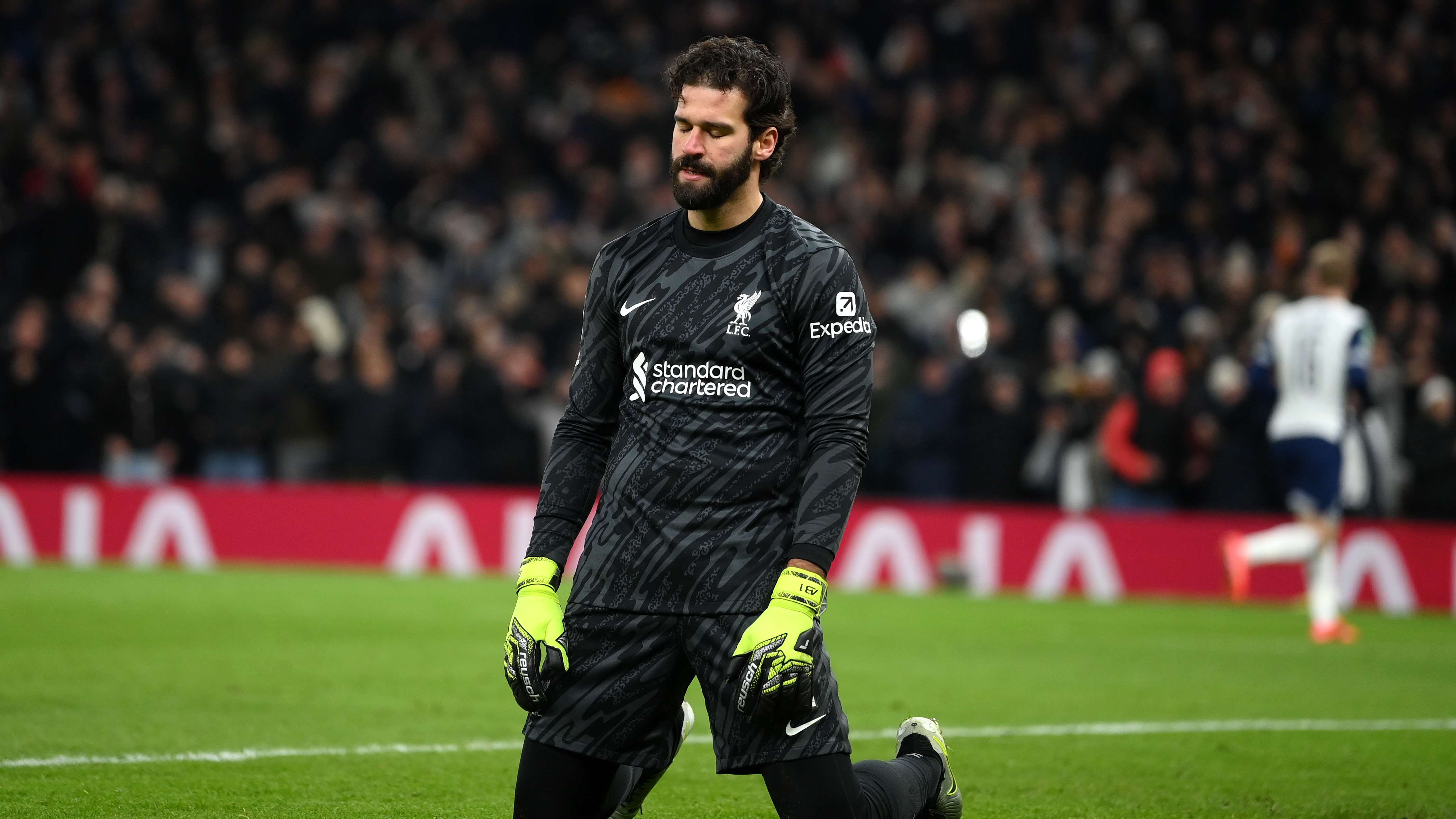 alisson becker tottenham match
