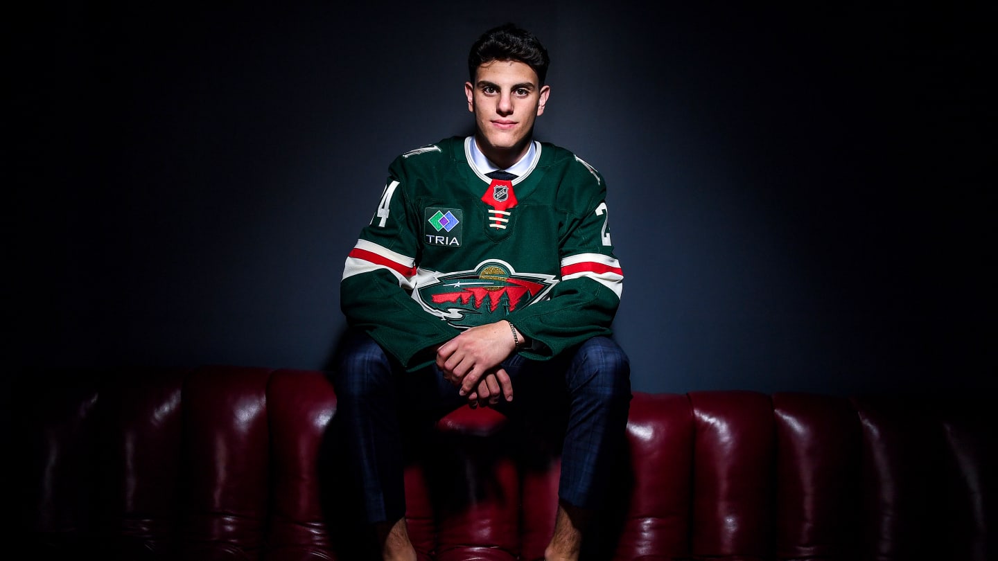 The Minnesota Wild won the first-round of the 2024 NHL Draft