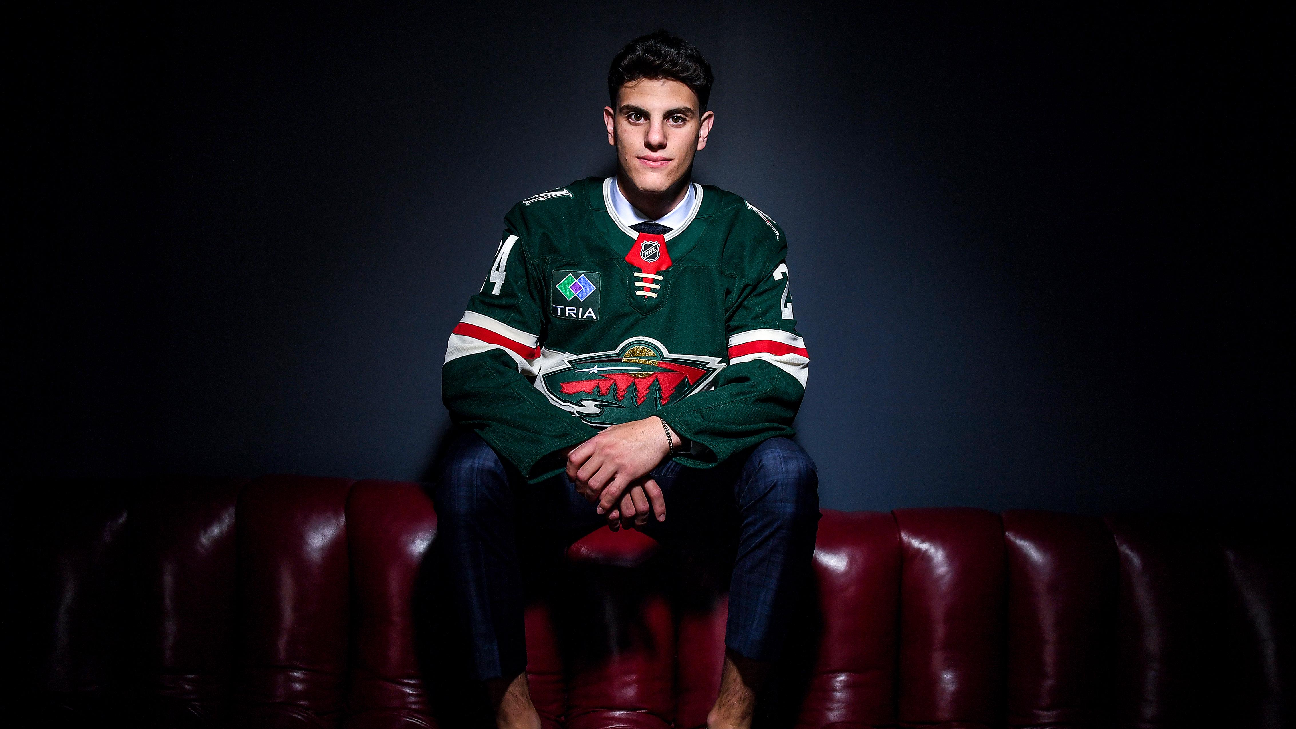 The Minnesota Wild won the first-round of the 2024 NHL Draft