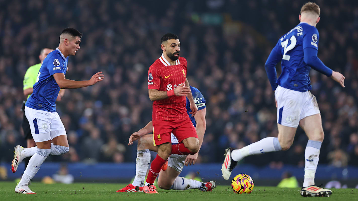 The full Merseyside derby record at Goodison Park