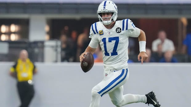 Indianapolis Colts' Shane Steichen Hitting Easy Button for Daniel Jones