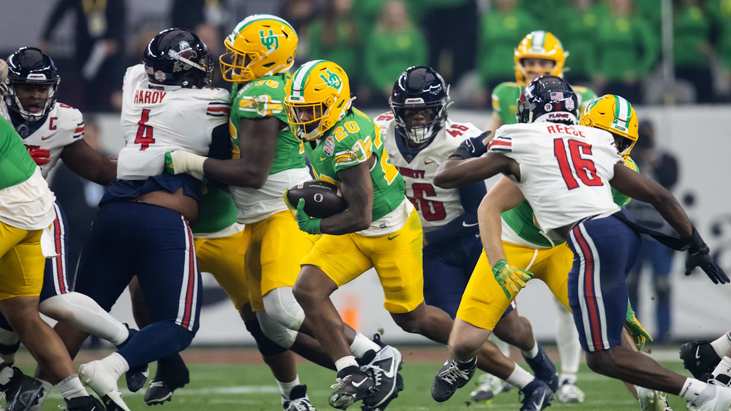 Oregon football: Ducks running backs ranked among college football’s ...