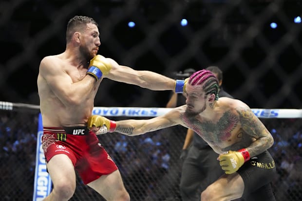 UFC 316 ceremonial weigh-ins & final Merab vs. O'Malley face off live ...