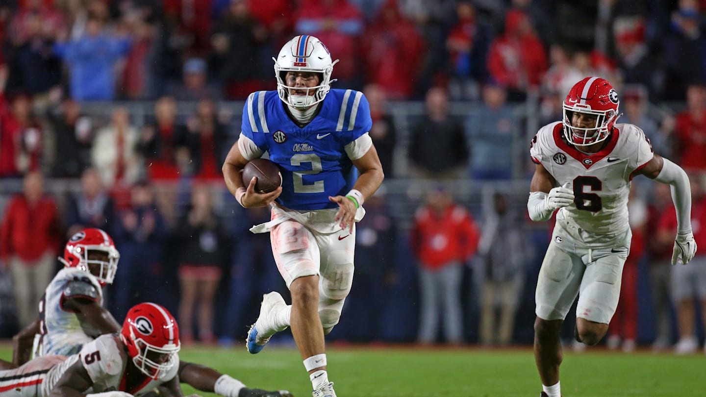 Ole Miss' Jaxson Dart Skyrockets in QB Power Rankings After Win Over ...