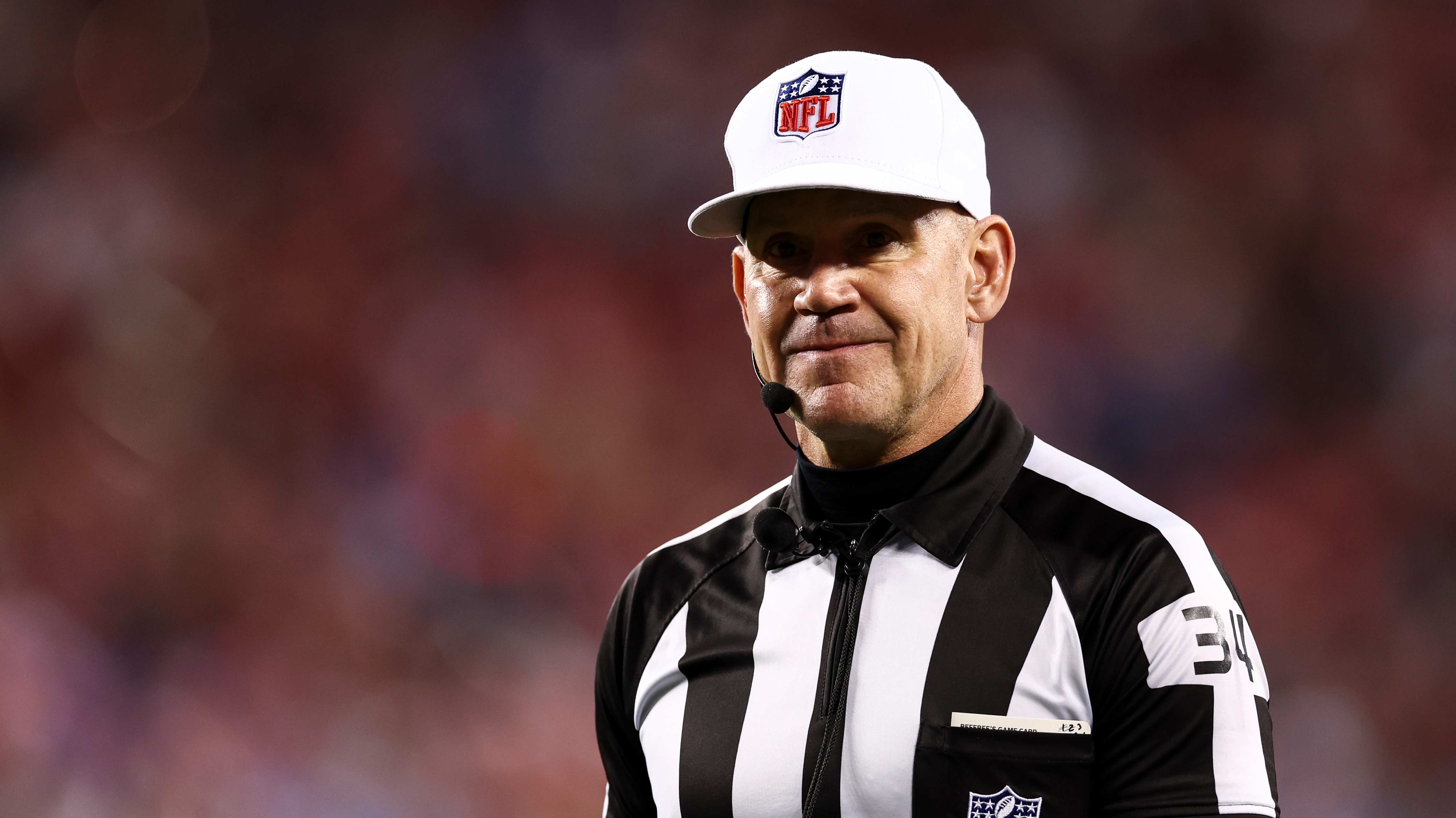 Who are the announcers and referees for 49ers vs. Rams in Week 3 today?
