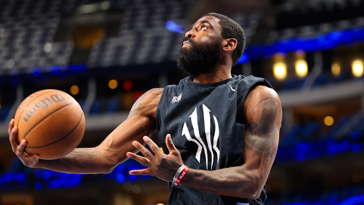 Kyrie Irving Debuts 'Duke Blue Devils' Sneakers in China
