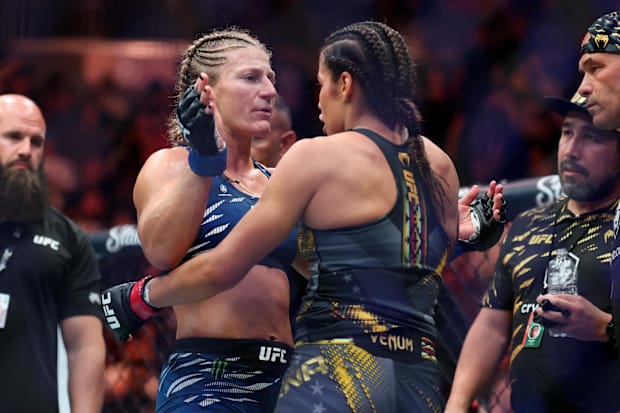 Merab Dvalishvili & Kayla Harrison jump up pound-for-pound rankings ...