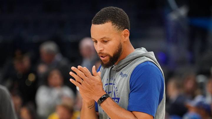 Steph Curry couldn’t hide his excitement after Jonathan Kuminga’s ...