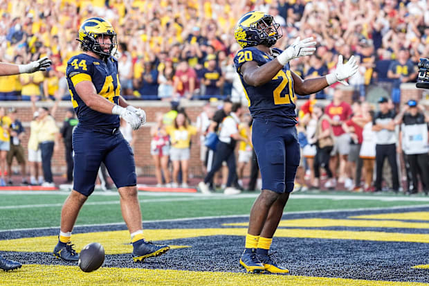 Michigan Football offensive rankings through four weeks