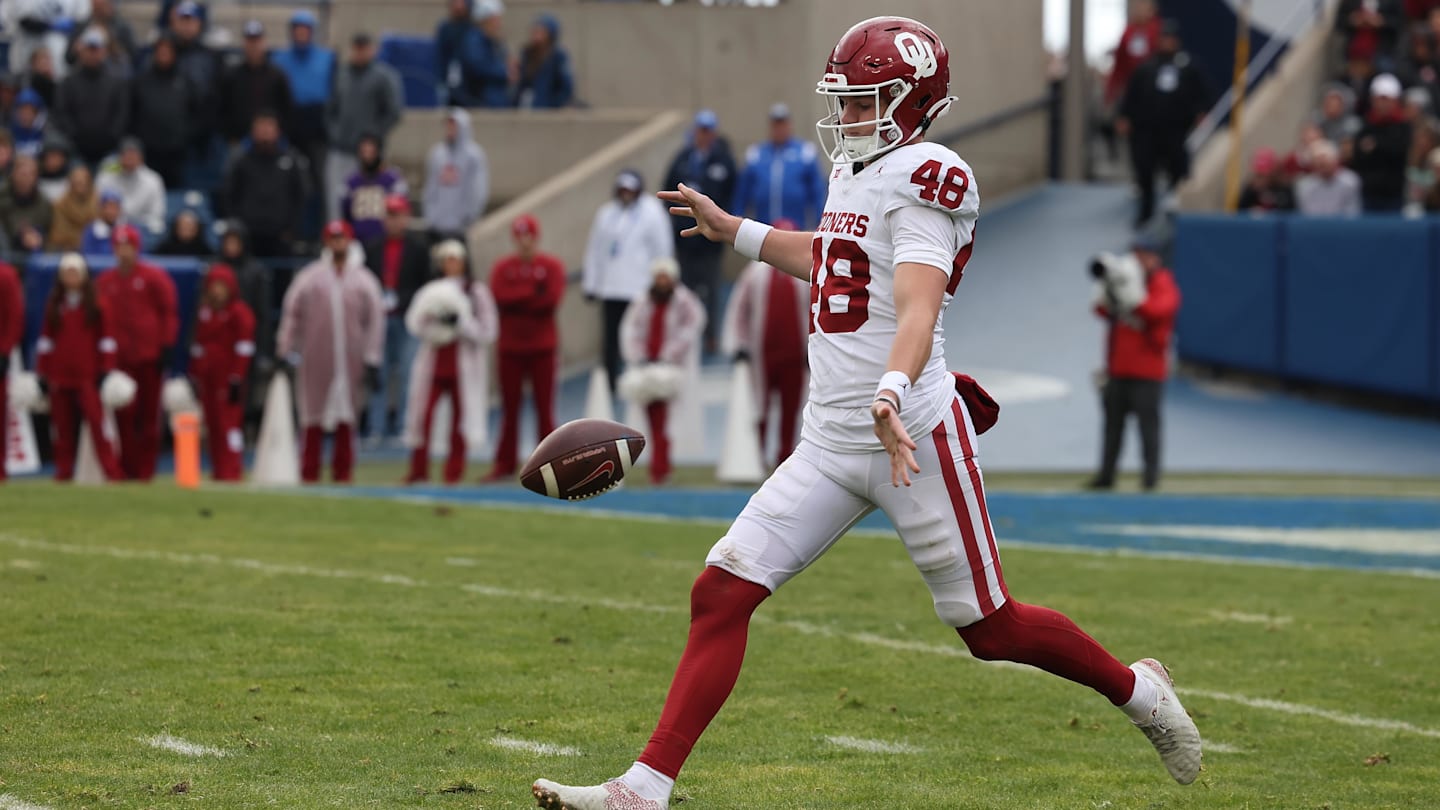 How Punter Luke Elzinga Has Emerged as a Bright Spot for Oklahoma