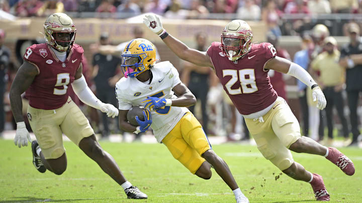 Pitt Panthers' Snap Counts vs. Florida State Seminoles Released
