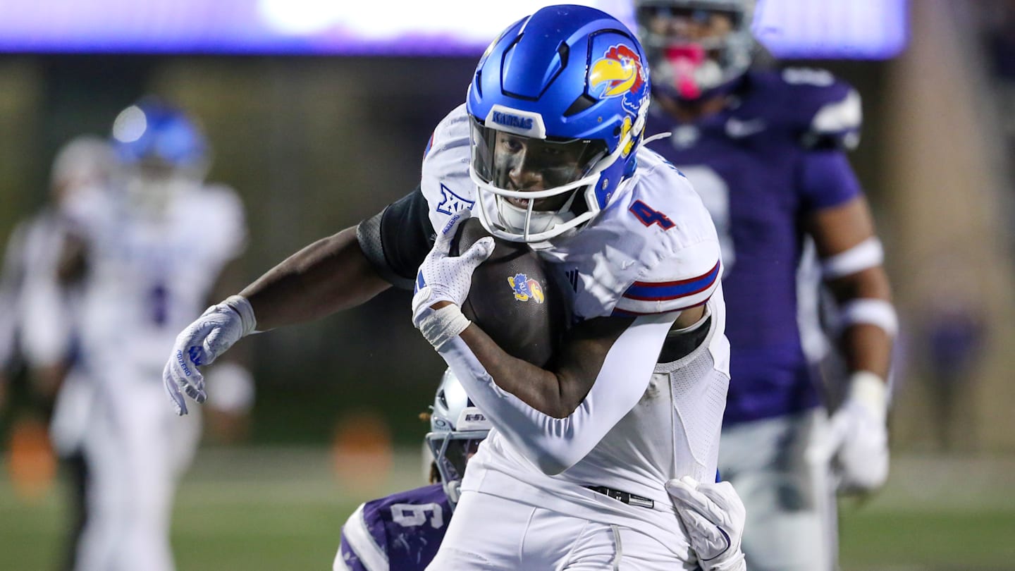 WATCH: Devin Neal Breaks Kansas Jayhawks Record For Career Touchdowns
