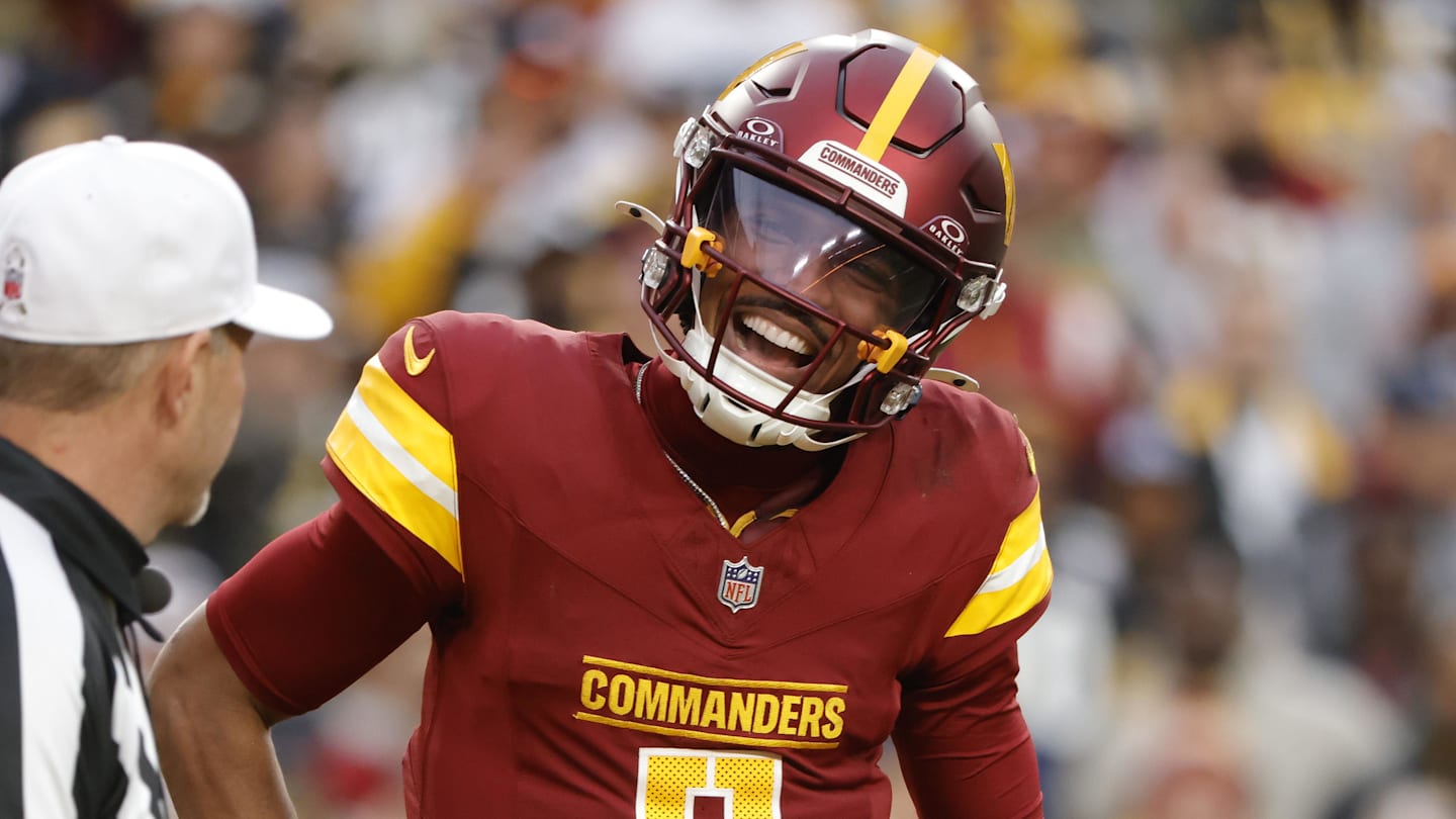 Washington Commanders’ Jayden Daniels lands with Jaguars in wild mock ...