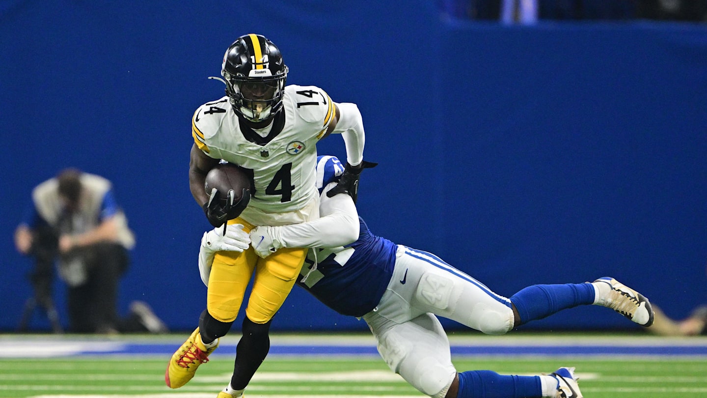 NFL Reviewing Explicit Eye Black George Pickens Wore During Steelers ...