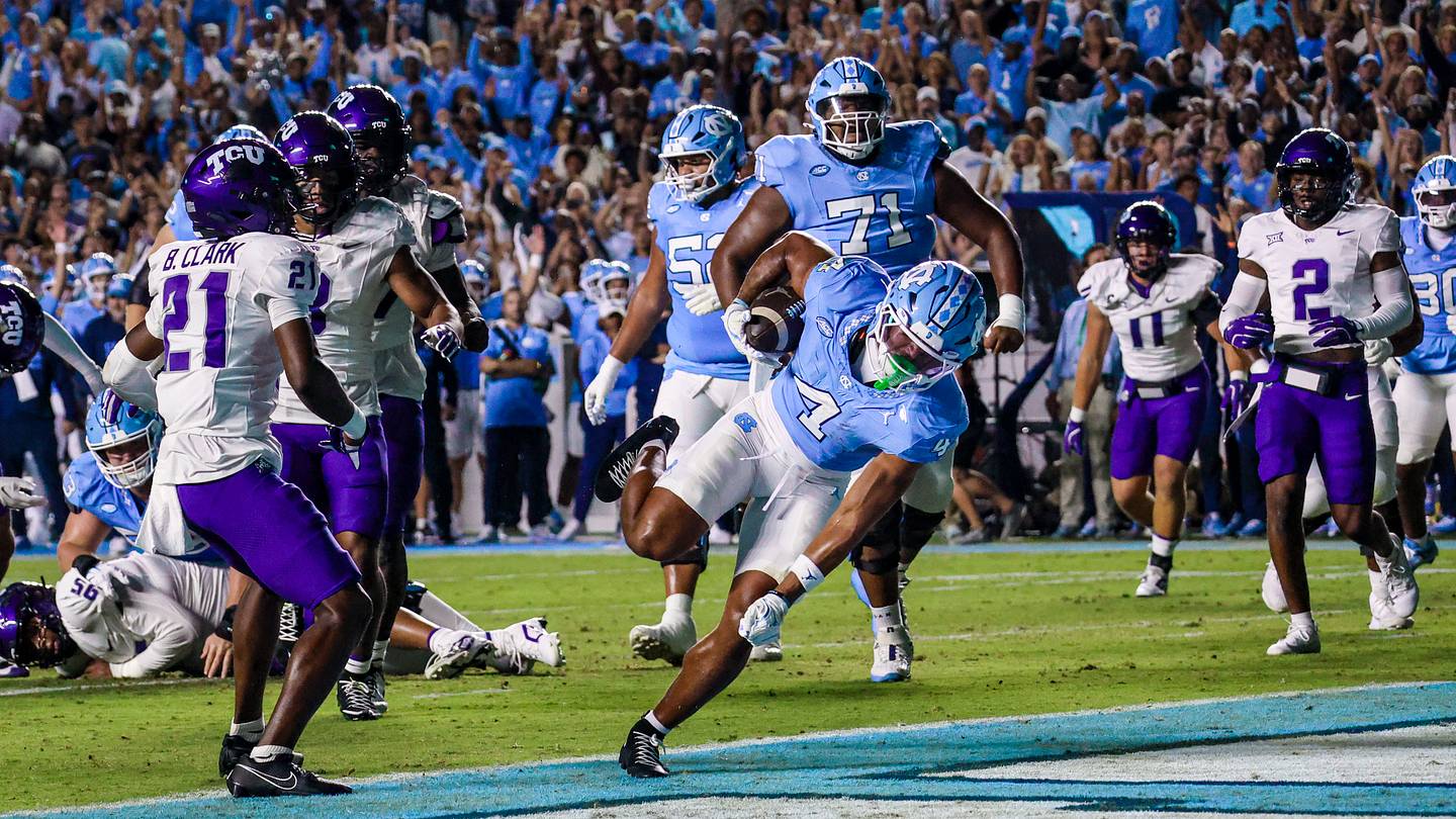How UNC’s Running Backs Performed Against TCU