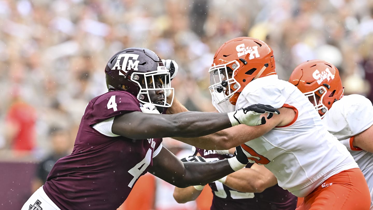 Texas A&M Aggies Edge Rusher Shemar Stewart Selected Inside Top-10 in ...