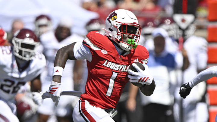 Louisville Football's Isaac Brown Named ACC Running Back of the Week