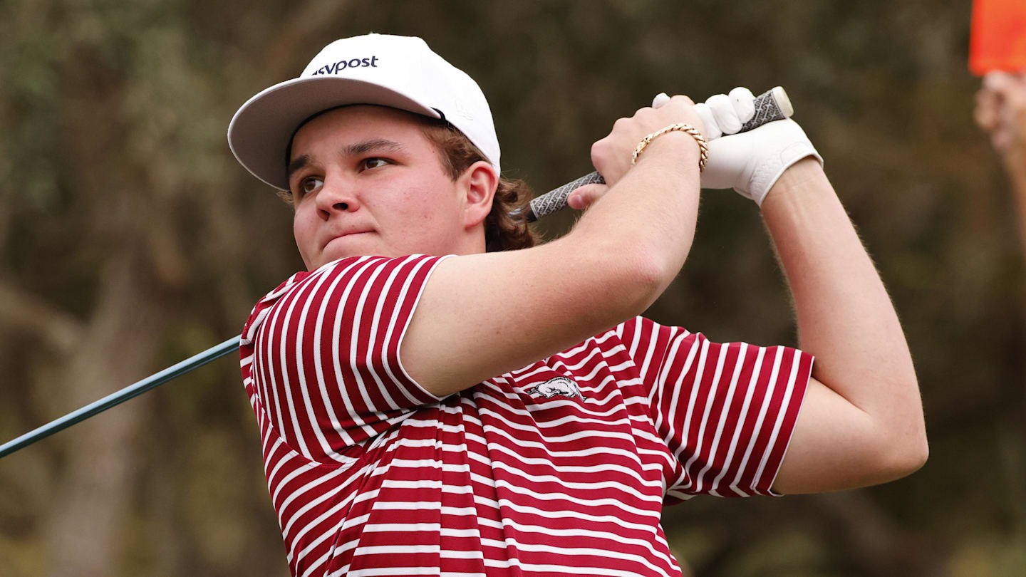 Razorback Report: Arkansas's John Daly II named SEC Golfer of the Week