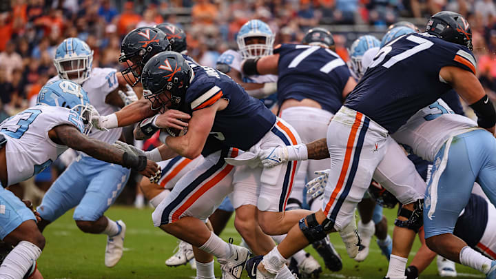 Virginia Football vs. North Carolina Kickoff Time & TV Designation ...