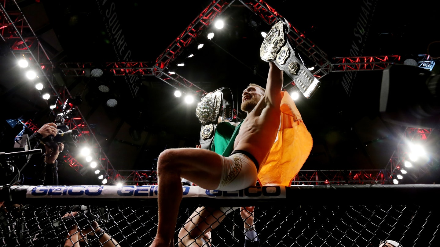 Who was the first UFC champion from Ireland?