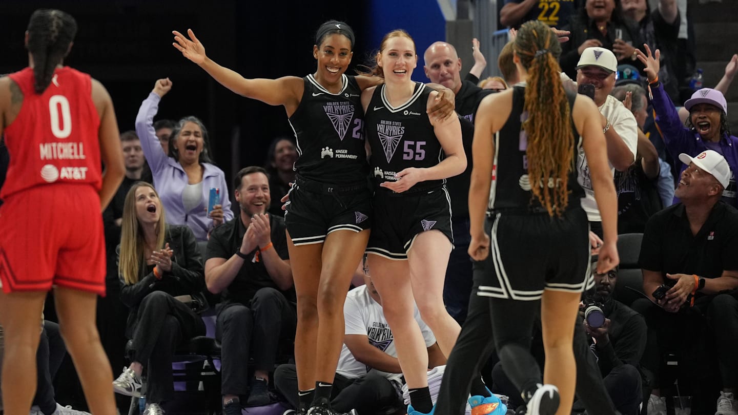 Indiana Fever Player Sends 1-Word Message to Golden State Valkyries Star