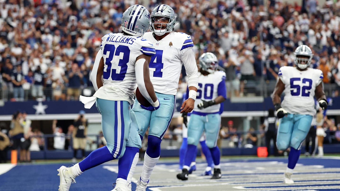 3 player prop bets for Dallas Cowboys vs Chicago Bears in Week 3