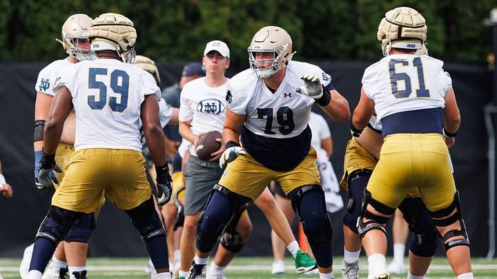 Notre Dame Football: Who Will Start at Left Tackle in the National ...