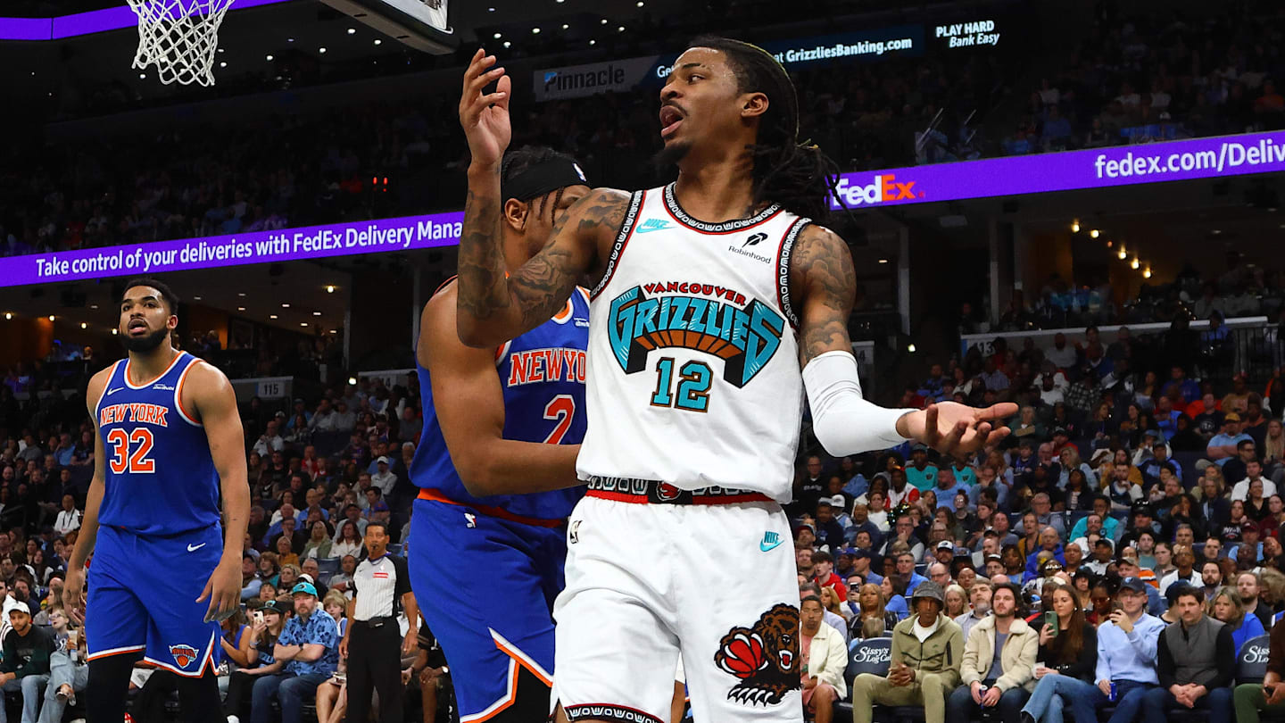 Ref Explains Why Ja Morant Received Technical Foul for Full-Court Shot ...