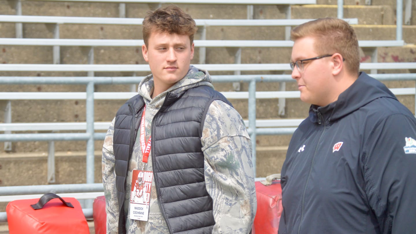 Badgers football recruiting: Why 3-star OL Maddox Cochrane committed to ...