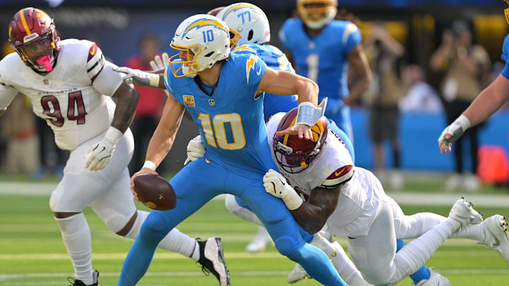 Justin Herbert's injured OL and key storylines before Chargers vs. Dolphins