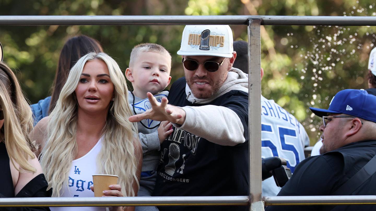 Freddie Freeman's wife Chelsea releases Dodgers WAG collection to the ...