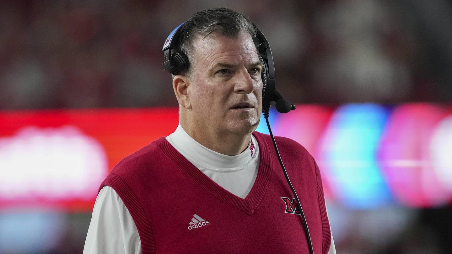 Miami (Ohio) RedHawks Head Coach Chuck Martin Laments Loss To UNLV Rebels