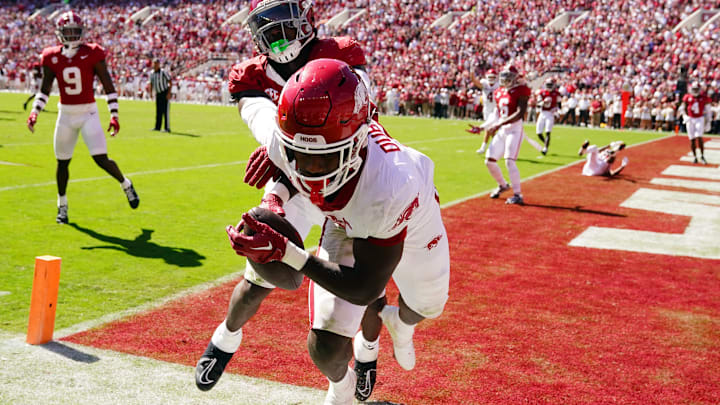 Arkansas football- PFF ranks hogs No. 56 in College football power rankings