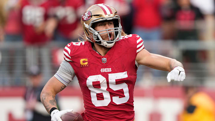 Is George Kittle playing today vs. Seahawks? Latest injury updates for ...