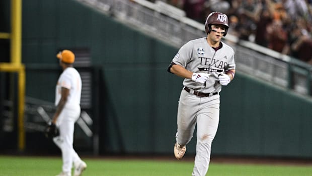 Kaeden Kent Gives Aggies Early Lead In Second Round Of SEC Tournament