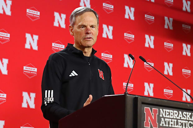 WATCH: Nebraska Volleyball Coach John Cook's Emotional Retirement Press ...