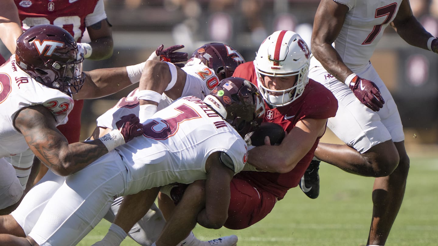 Stanford football falls short in loss to Virginia Tech