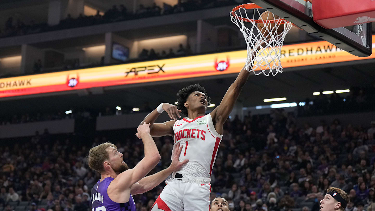 Is Amen Thompson the most exciting member of the Houston Rockets' young ...