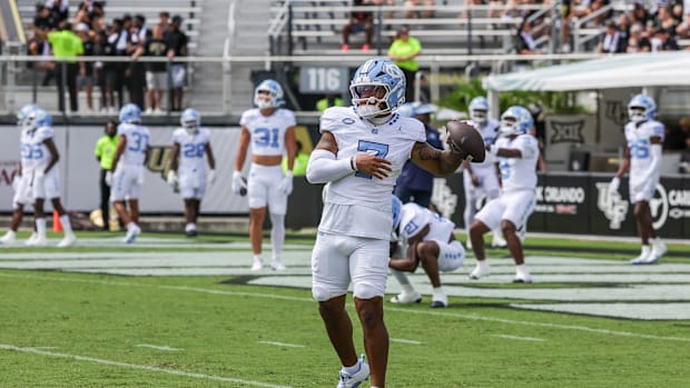 Jake Johnson Talks Playing With Brother Max, UNC Offense Growing