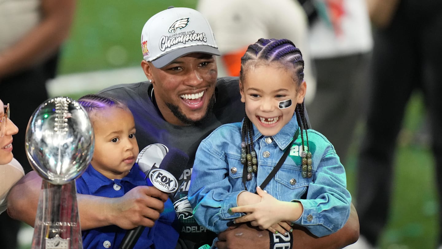 Saquon Barkley's new fiancée Anna Congdon's stunning look is finally ...