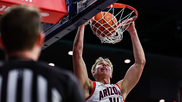 Arizona Wildcats Big Man Lands With Emerging NBA Team in Recent Mock Draft