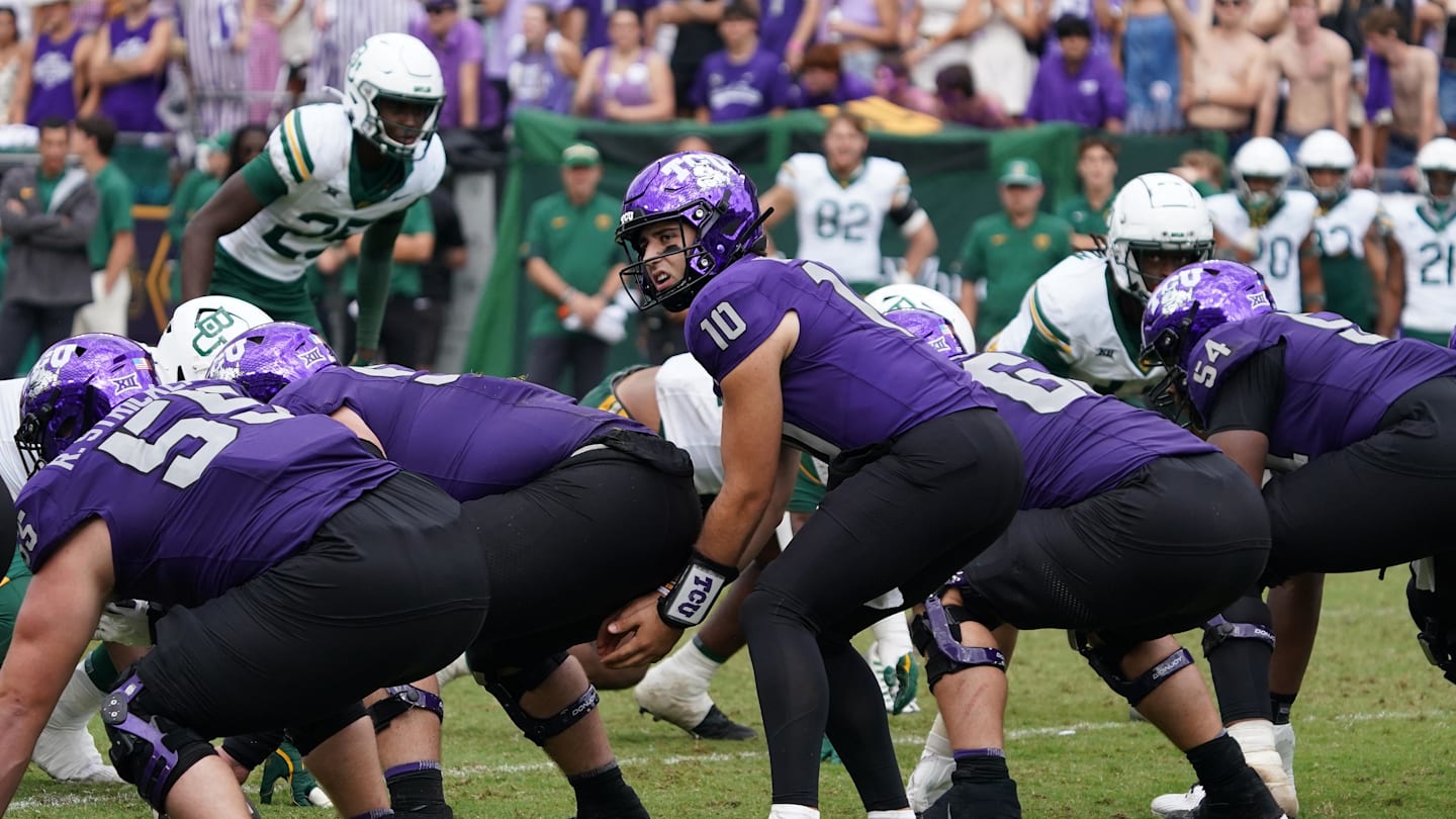 Frogs Have Biggest Leap of all Big 12 Teams in the Week Nine Football ...