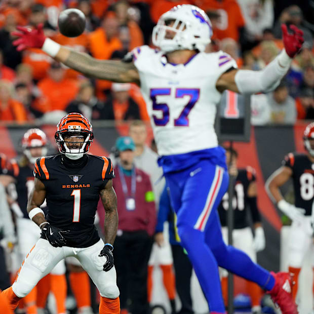 Bills upgrade Spencer Brown, making RT one of two questionable vs ...