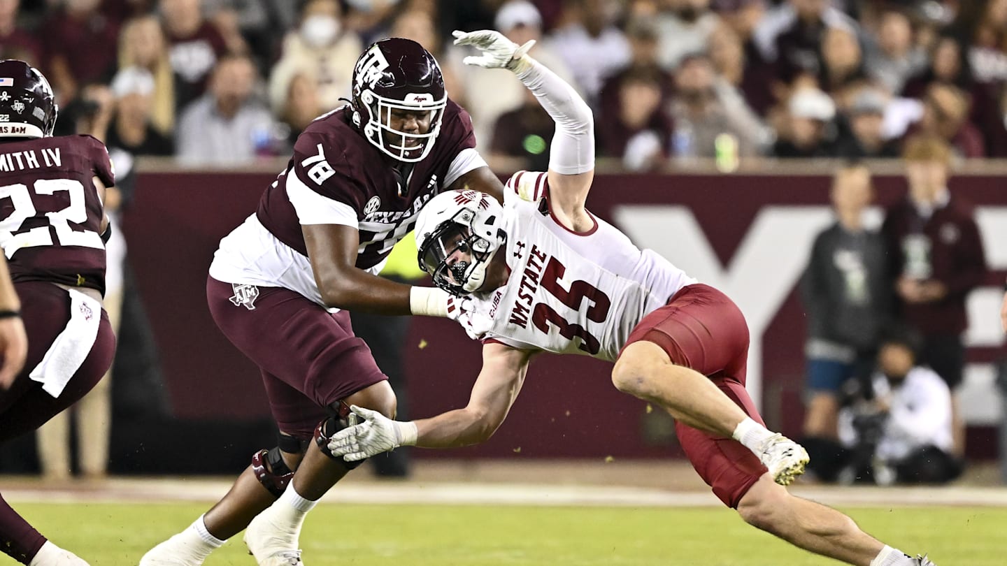 Texas A&M Offensive Lineman Has Flown Under the Radar