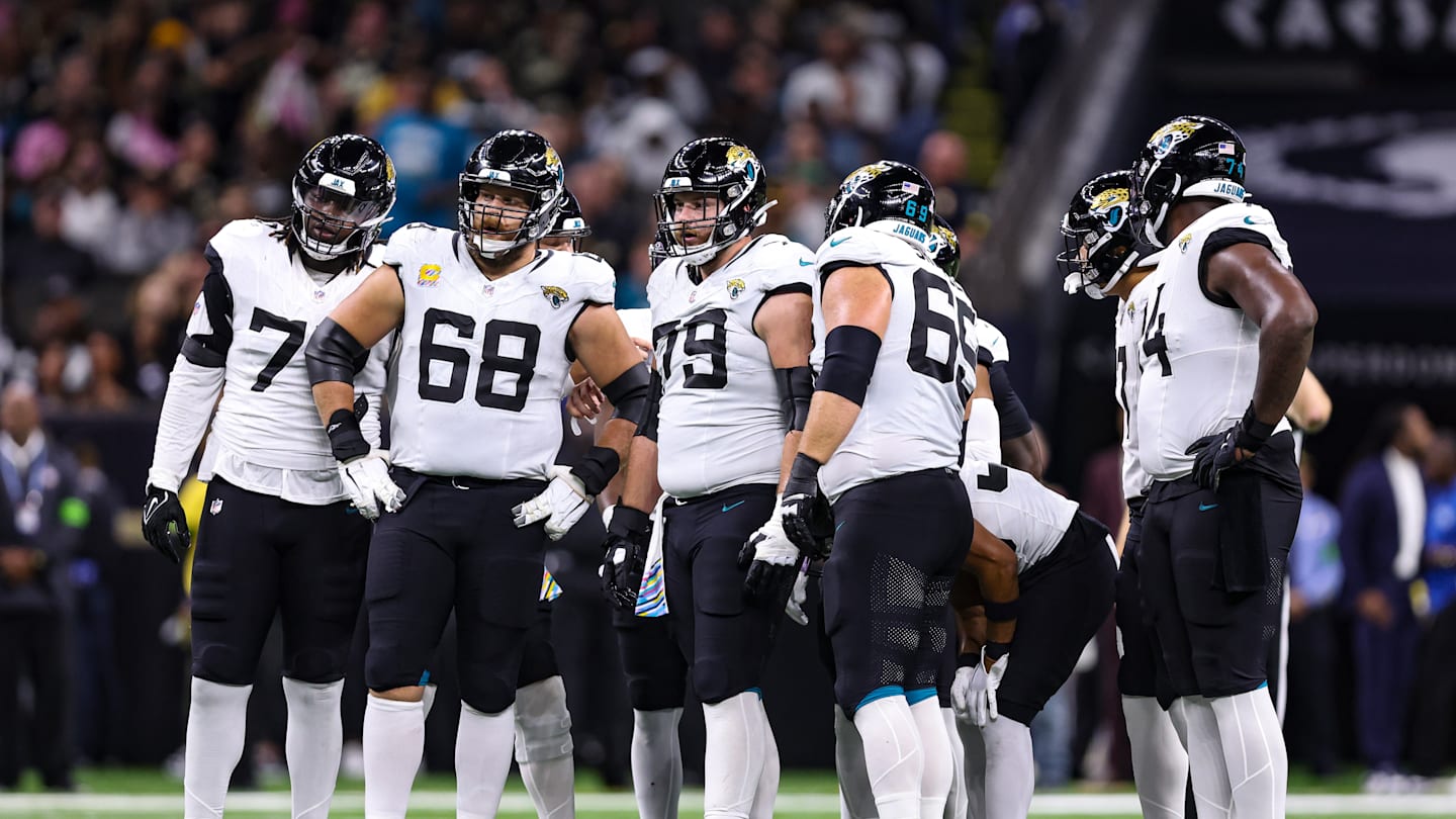 How good is the Jaguars 2024 O-line? Football Analytics gives its ...