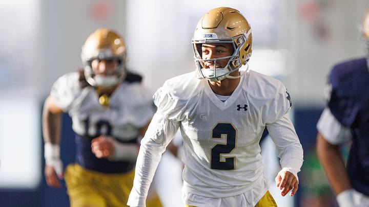 Leonard Moore of Notre Dame Recognized as College Football’s Top ...