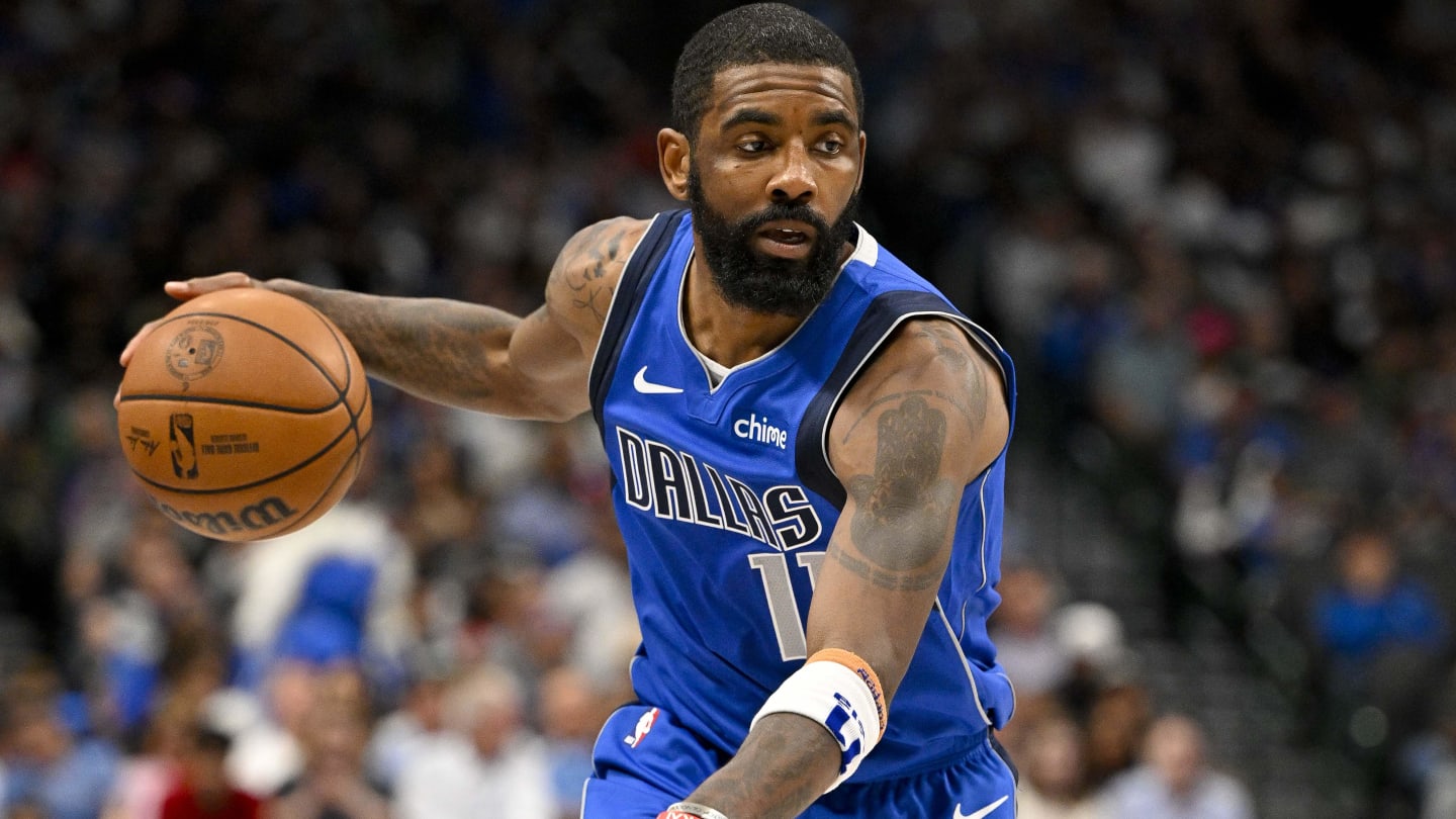 Kyrie Irving's Absurd Pass Went Viral In Warriors-Mavs Game