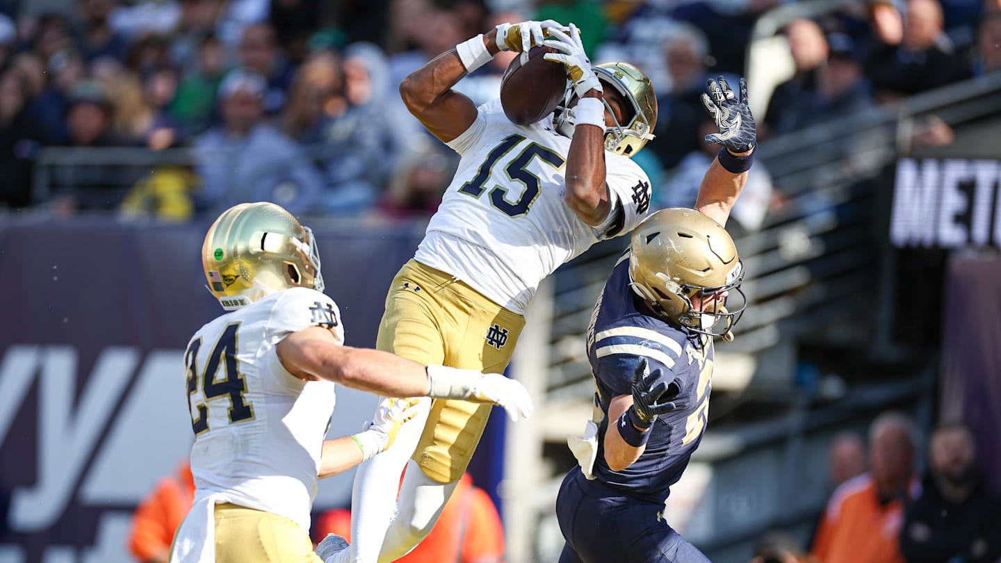 Notre Dame Post Game Show Callers Relish Relaxing Blowout Win Over Navy